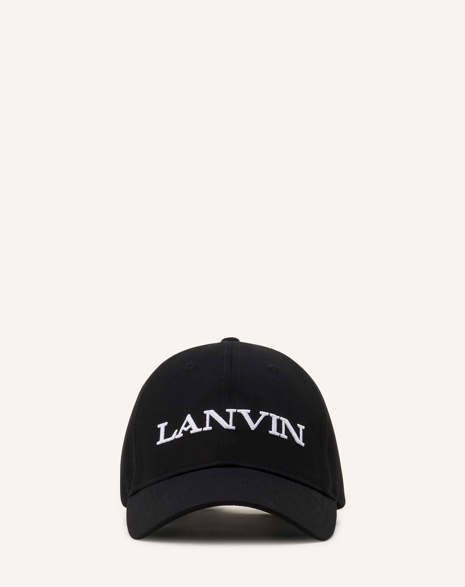Black Lanvin Cotton Cap | Lanvin