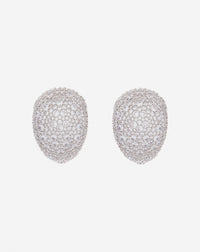 Rutenium Haute Séquence Rhinestone Earrings | Lanvin