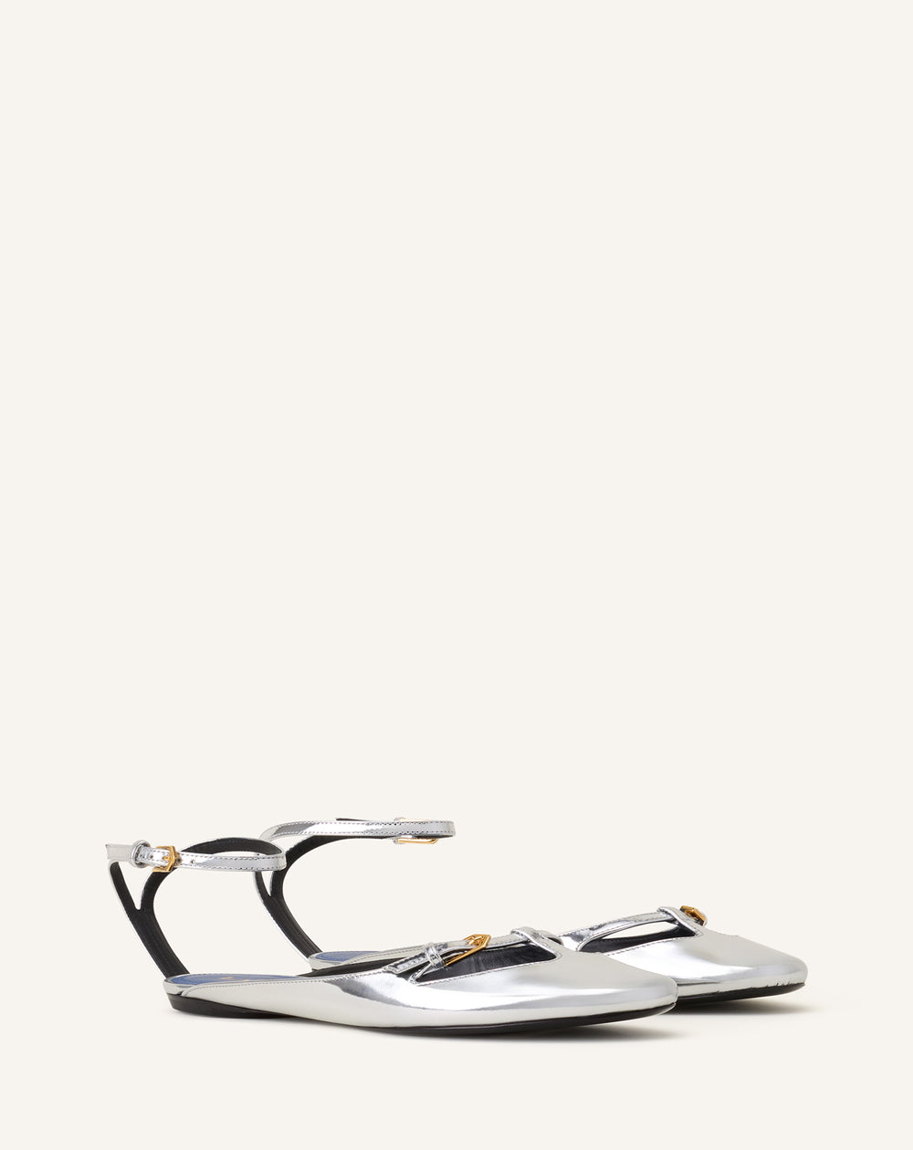 Ballerine Mary-jane Rutenium | Lanvin