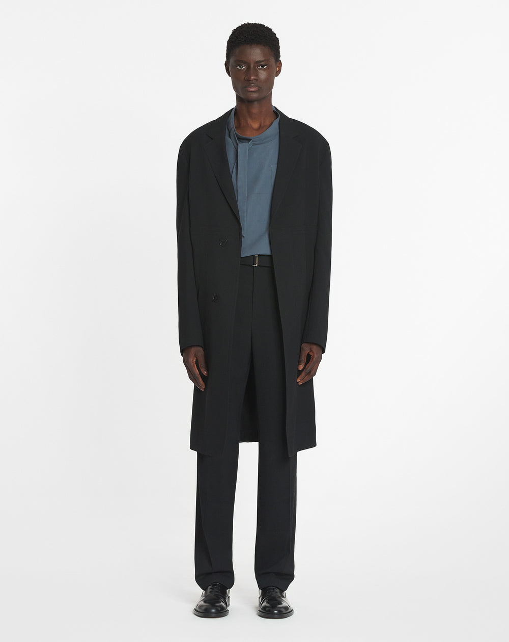 Leather Curb Sneakers | Lanvin